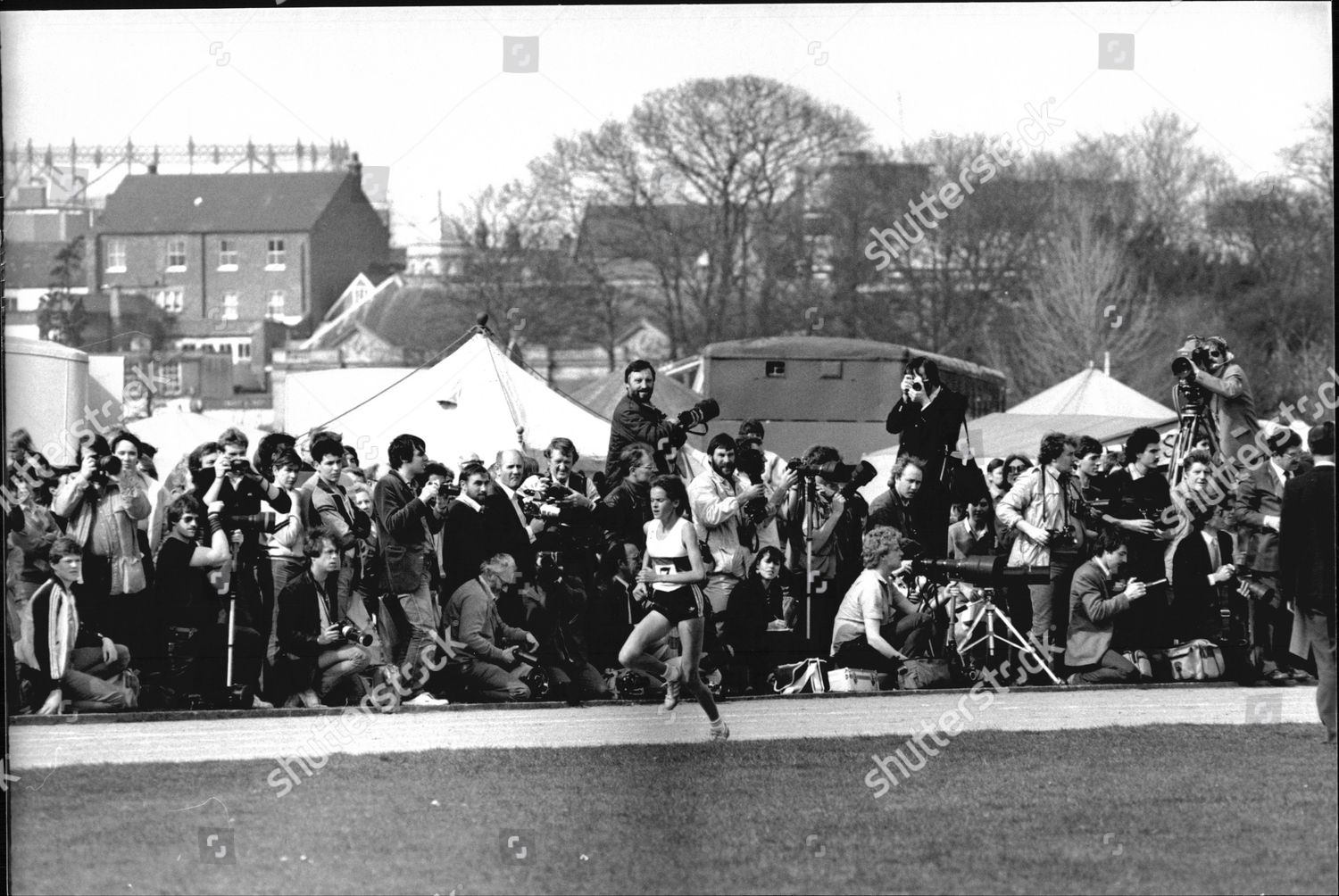 Runner 17 Year Old Zola Budd Editorial Stock Photo - Stock Image ...