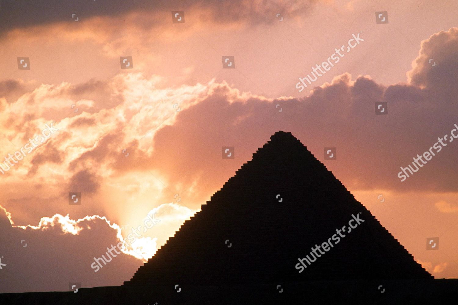Great Pyramid Cheops Giza Egypt Editorial Stock Photo - Stock Image ...