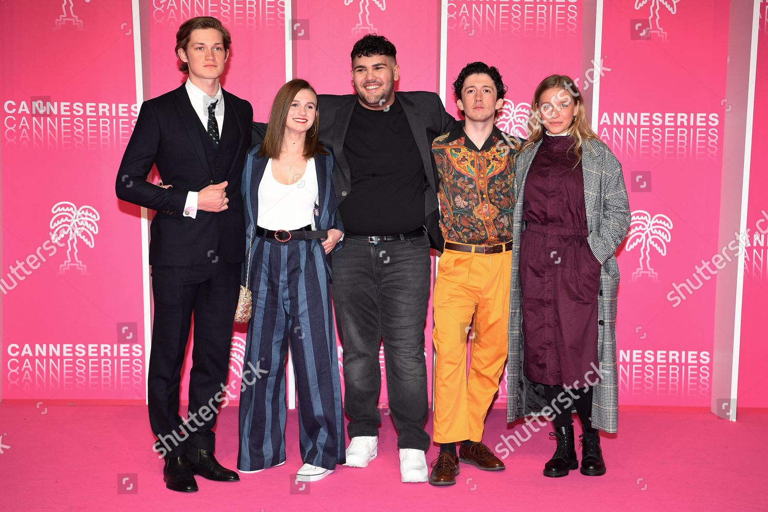 Damian Hardung Leonie Wesselow Danilo Kamperidis Editorial Stock Photo ...