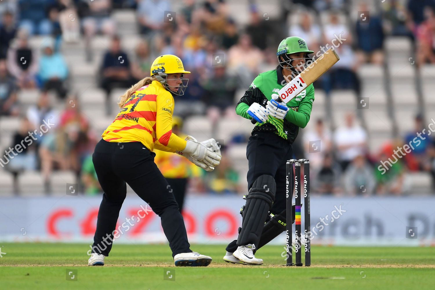 Smriti Mandhana Southern Brave Batting During Editorial Stock Photo ...