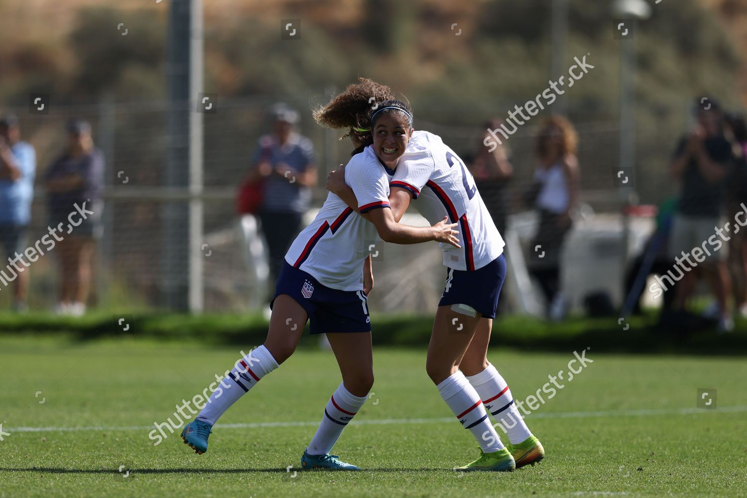 Emeri Adames Us Soccer U17 Celebrates Editorial Stock Photo - Stock ...