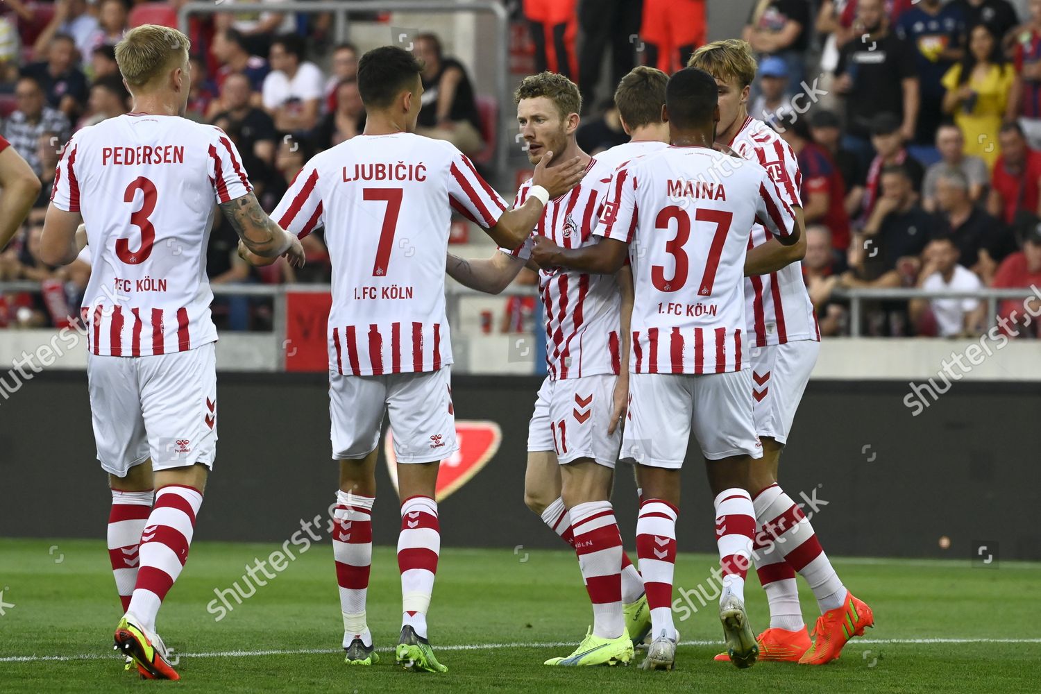 Players 1 Fc Koeln Celebrate Their Editorial Stock Photo - Stock Image ...