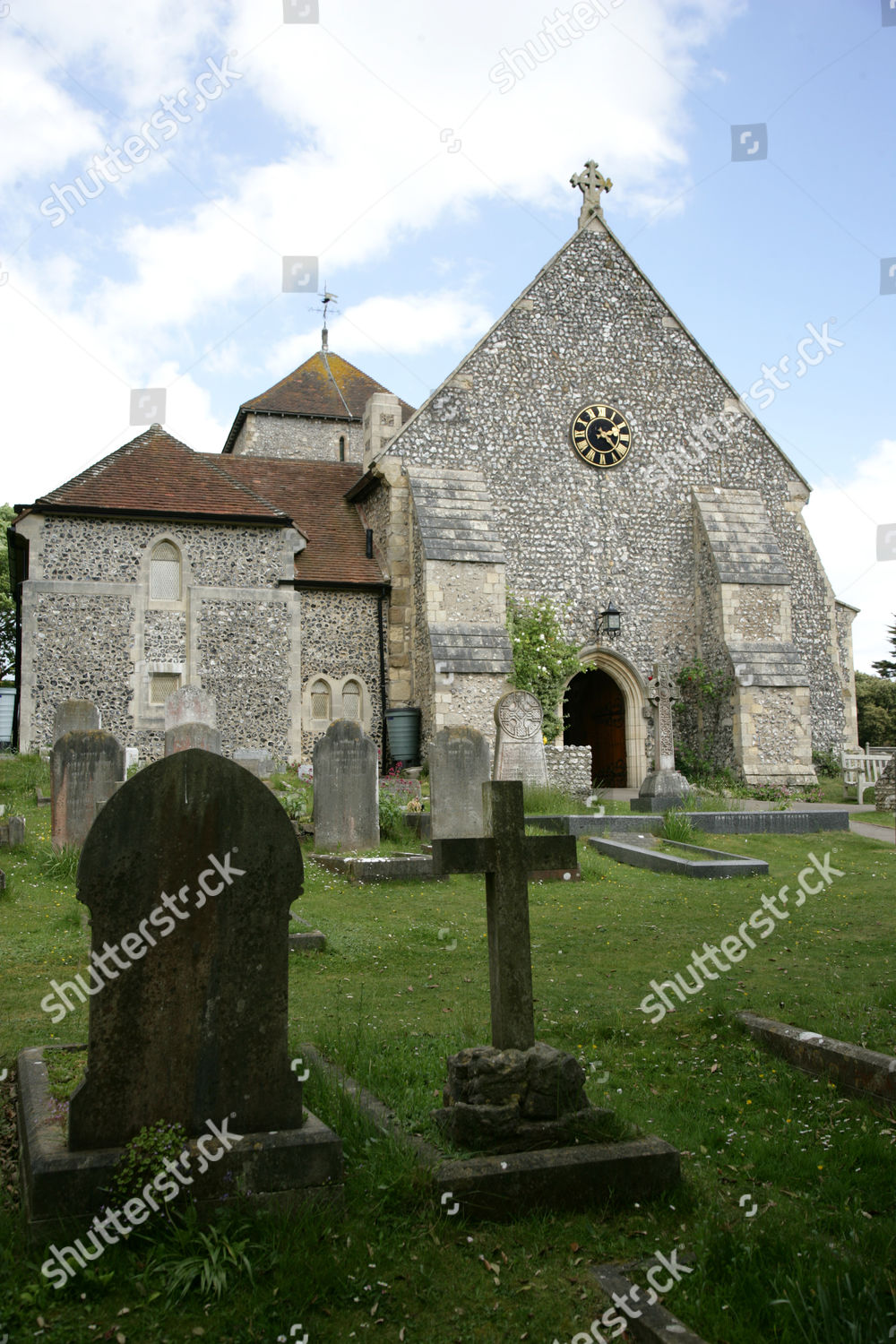 St Marys Church Rottingdean Brighton England Editorial Stock Photo ...