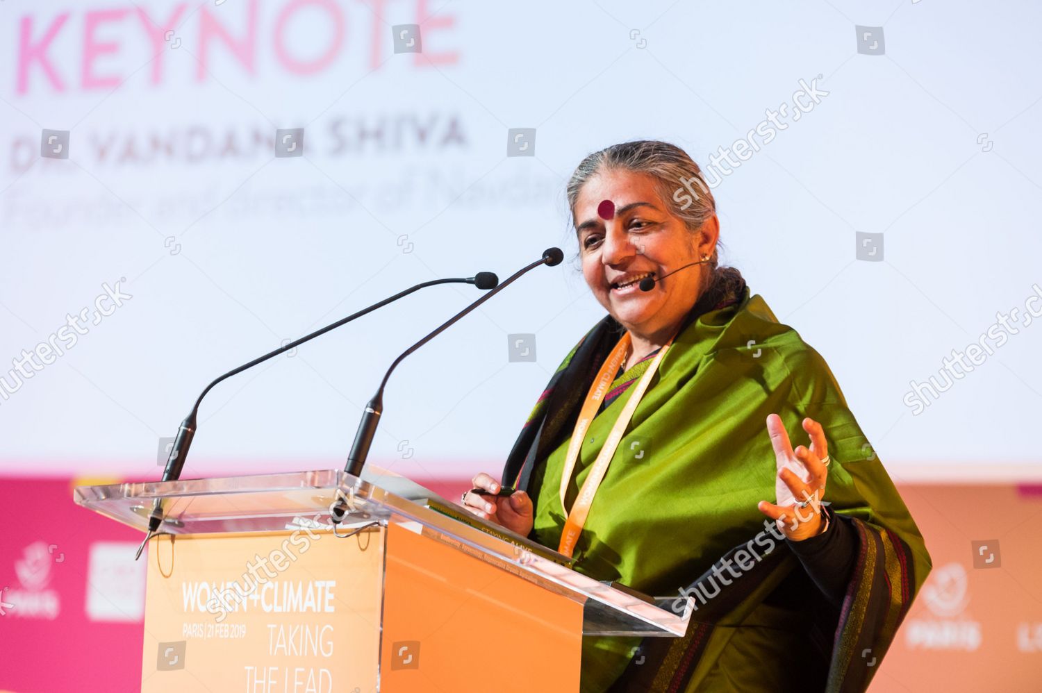 Dr Vandana Shiva Founder Director Navdanya Editorial Stock Photo ...