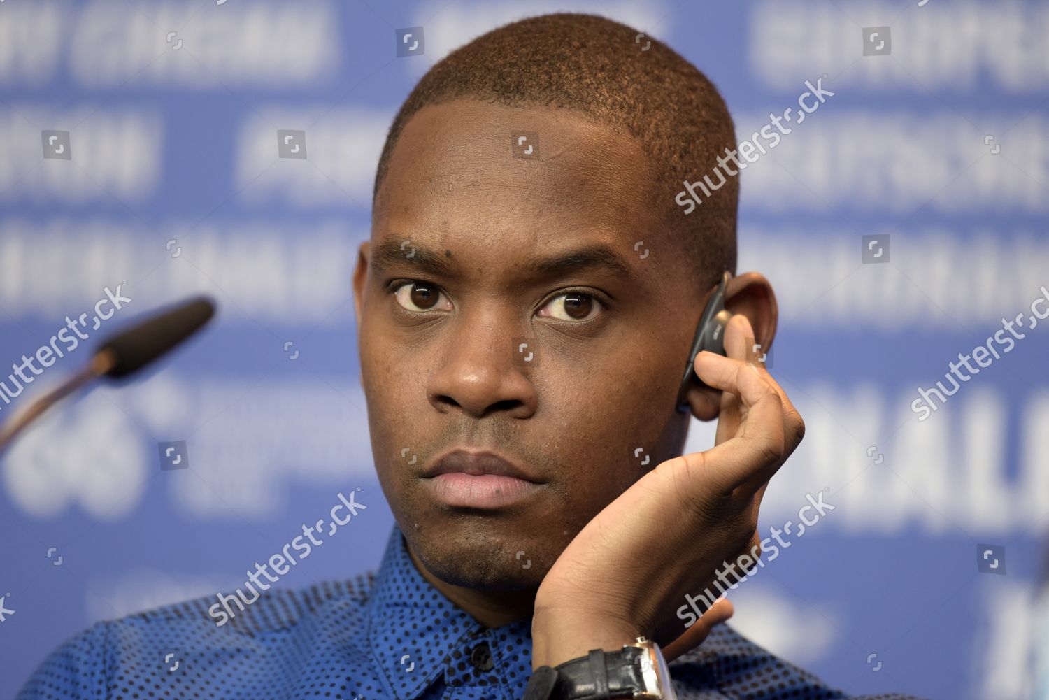 Actor Aml Ameen During Press Conference Editorial Stock Photo - Stock ...