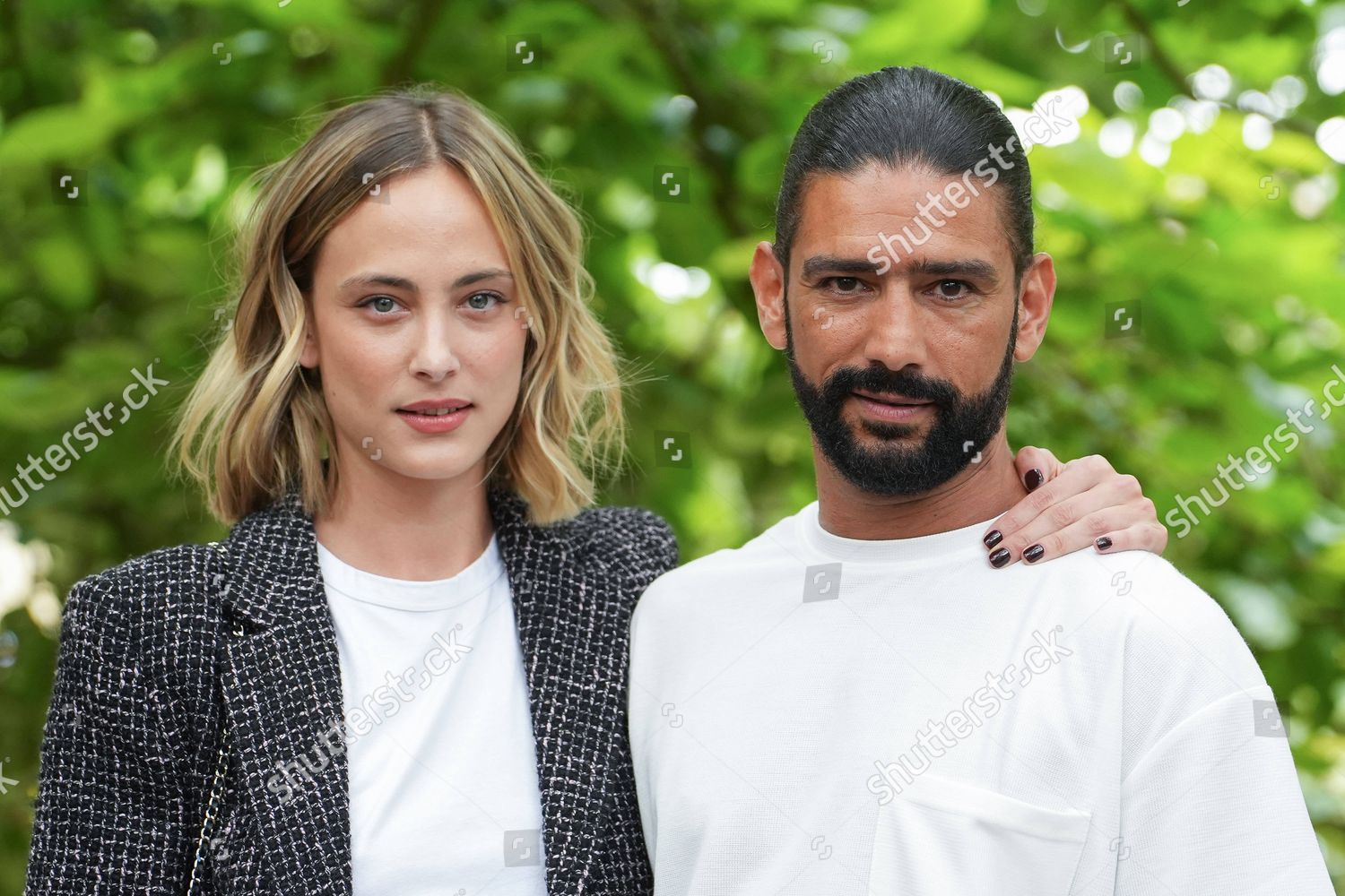 Nora Arnezeder Director Salim Kechiouche Attending Editorial Stock ...