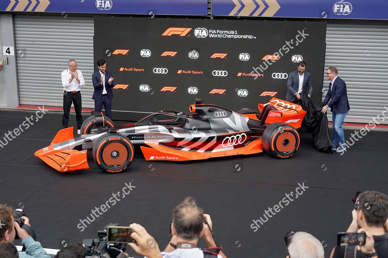 Press Conference On Audis Entry Into Editorial Stock Photo - Stock ...