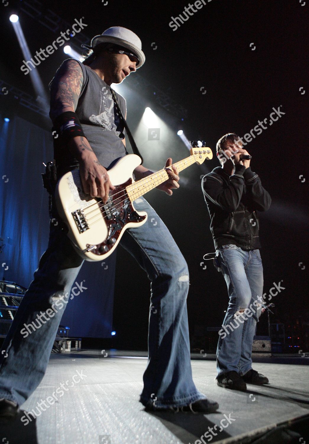 Todd Harrell Brad Arnold 3 Doors Editorial Stock Photo - Stock Image ...