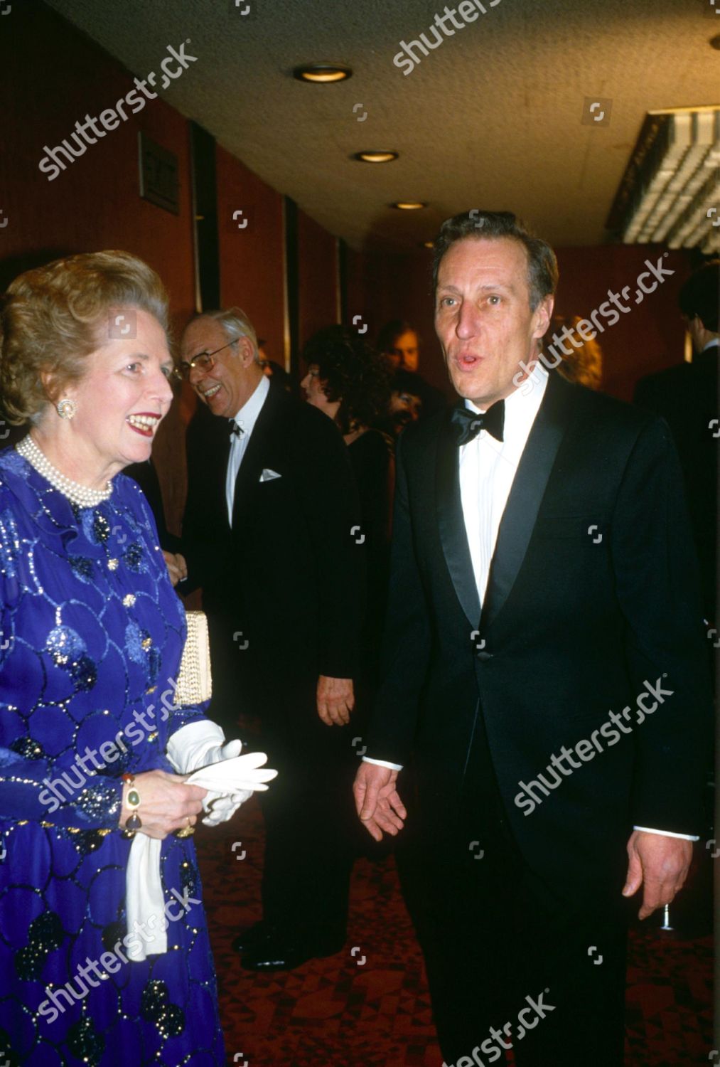 Margaret Thatcher Frederick Forsyth Editorial Stock Photo - Stock Image ...