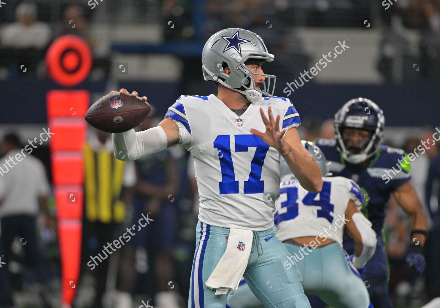 Dallas Cowboys Quarterback Ben Dinucci 17 Editorial Stock Photo - Stock ...