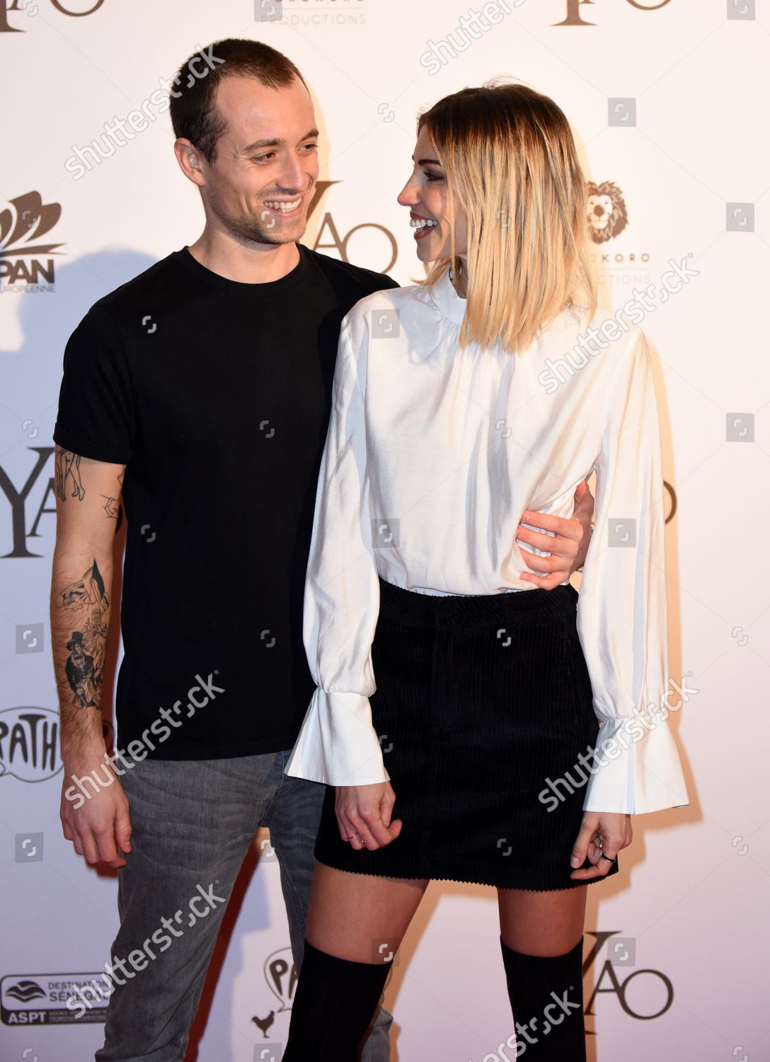 Hugo Clement Alexandra Rosenfeld Attending Yao Editorial Stock Photo ...