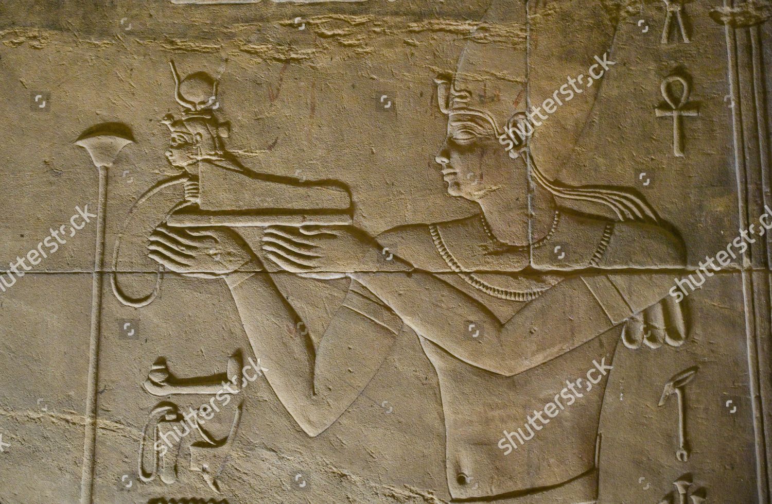 Sacrificial Scene Holy Holies Temple Isis Editorial Stock Photo - Stock ...