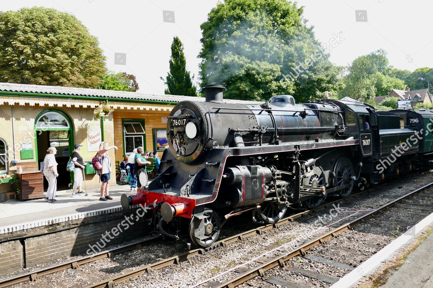 Br Standard Class 4 No 76017 Editorial Stock Photo - Stock Image ...