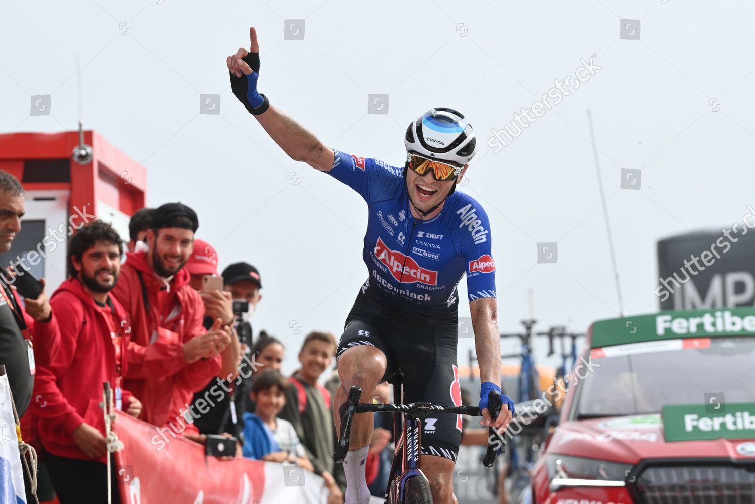 Australian Jay Vine Alpecinfenix Celebrates He Editorial Stock Photo ...