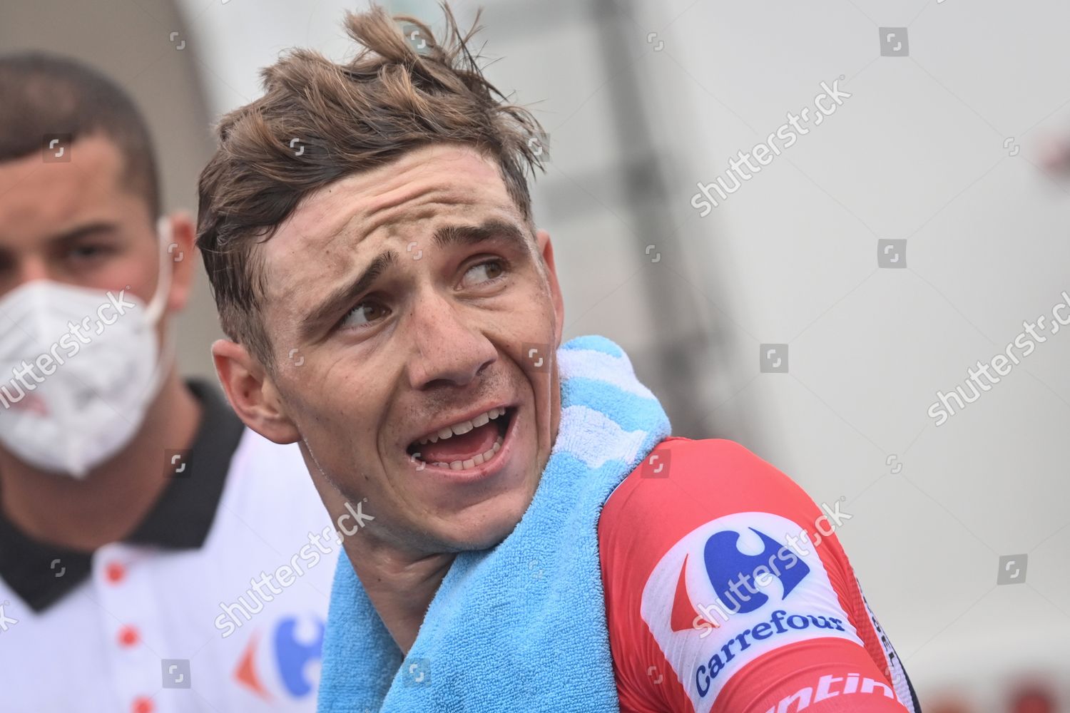 Belgian Remco Evenepoel Quickstep Alpha Vinyl Editorial Stock Photo ...