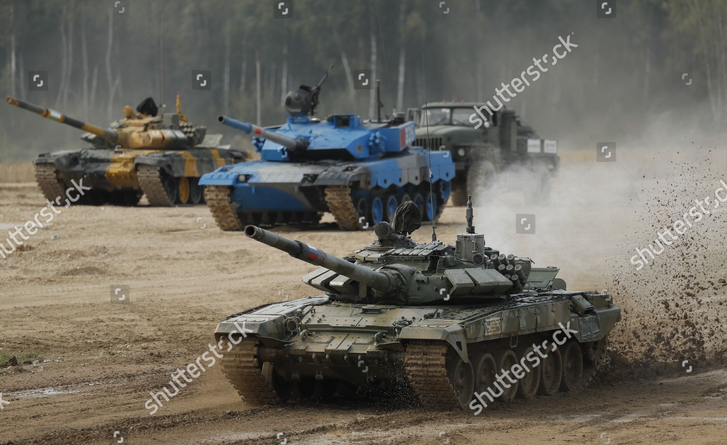 Russian Soldiers On T72 B3 Battle Editorial Stock Photo - Stock Image | Shutterstock