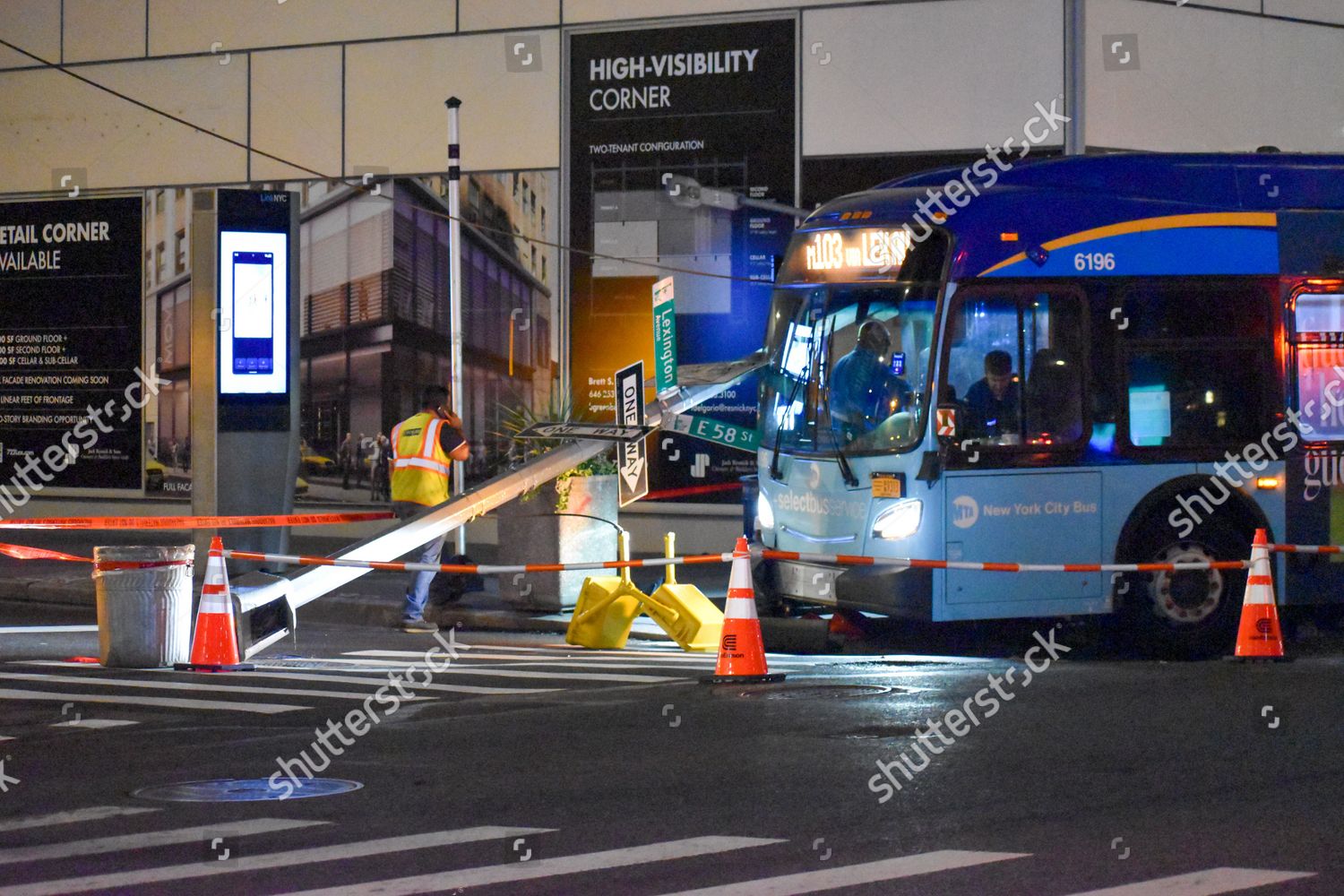 Mta Bus On M101 Route Attempted Editorial Stock Photo - Stock Image ...