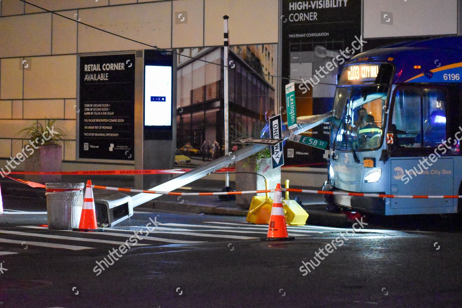 Mta Bus On M101 Route Attempted Editorial Stock Photo - Stock Image ...