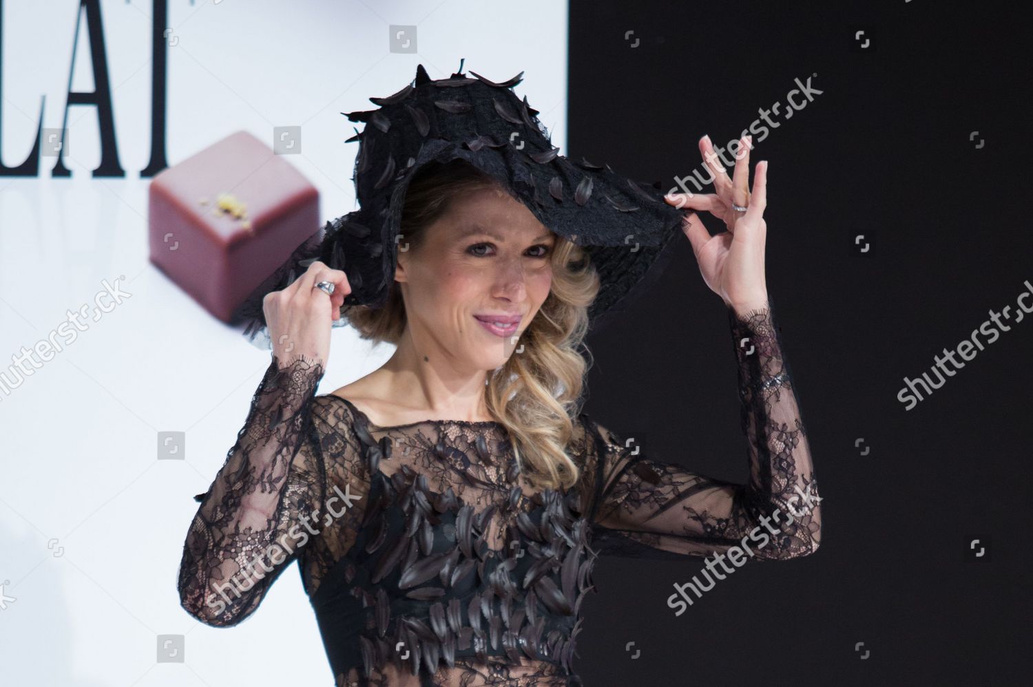 Tristane Banon Defile Dans Une Robe Editorial Stock Photo - Stock Image ...