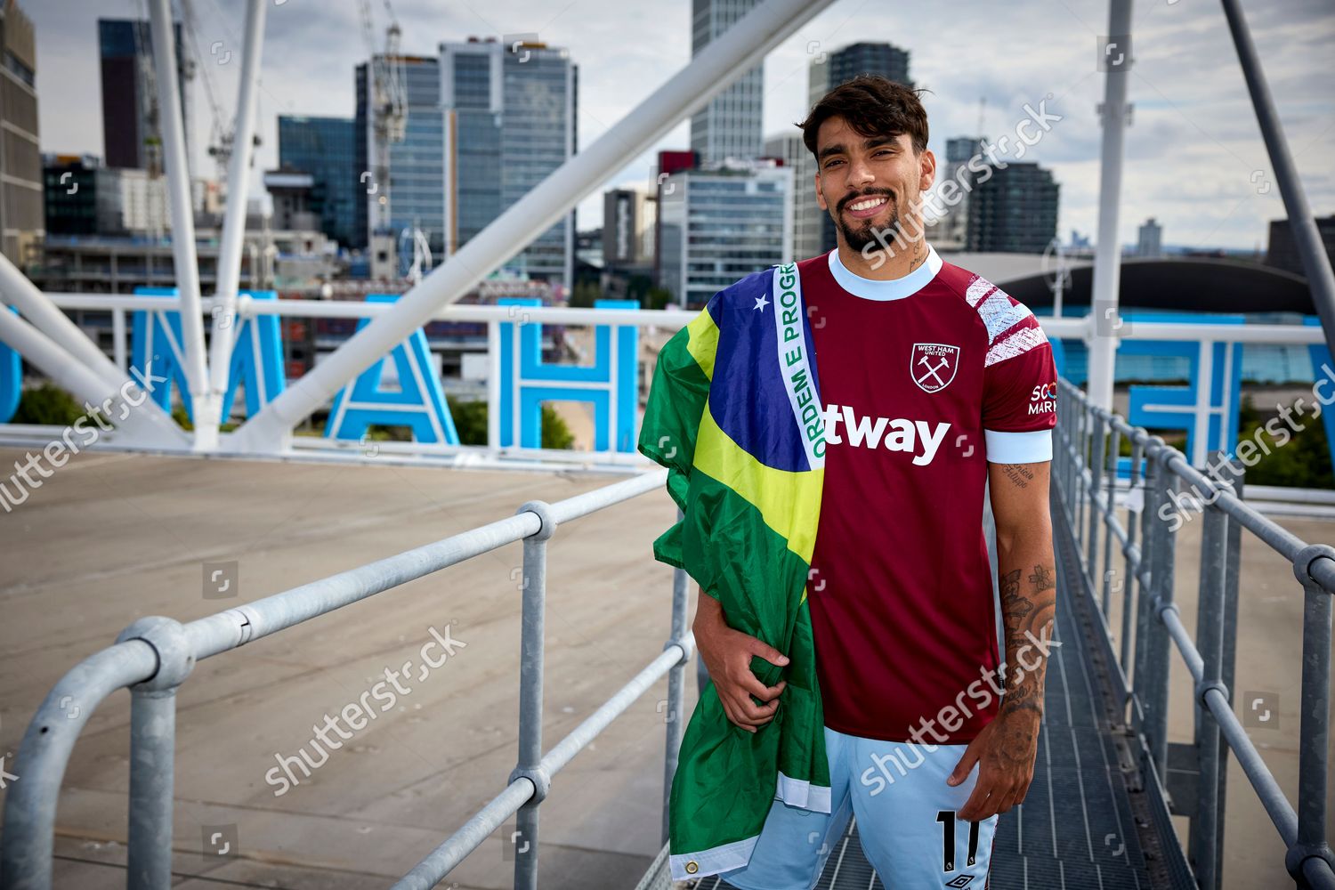 Lucas Paqueta Signs West Ham United Editorial Stock Photo - Stock Image ...