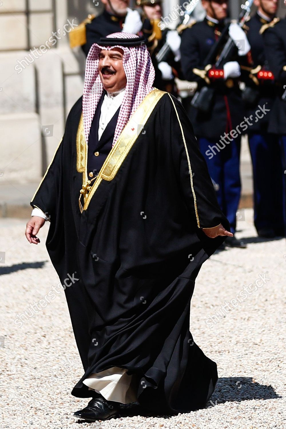 Bahrains King Hamad Bin Isa Alkhalifa Editorial Stock Photo - Stock ...