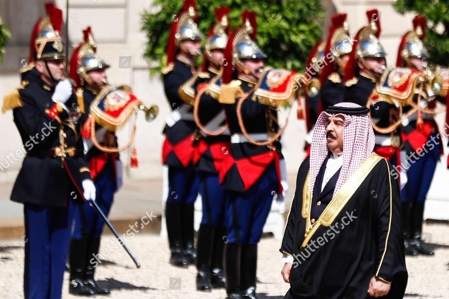 Bahrains King Hamad Bin Isa Alkhalifa Editorial Stock Photo - Stock ...
