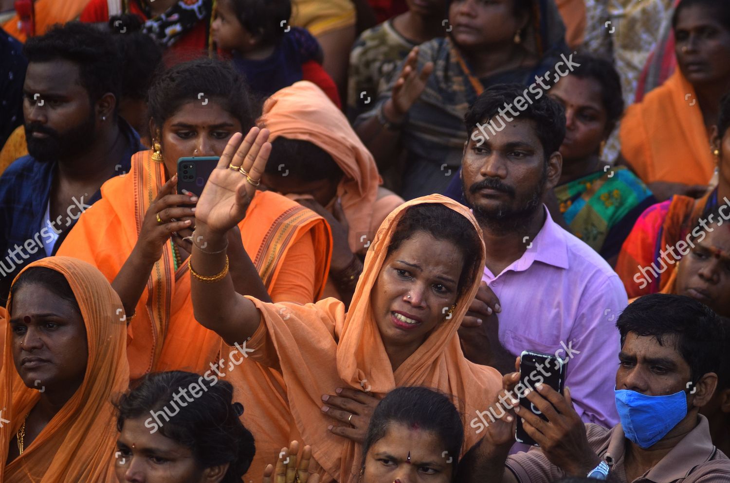 Christian Devotee Offers Prayer She Takes Editorial Stock Photo - Stock ...