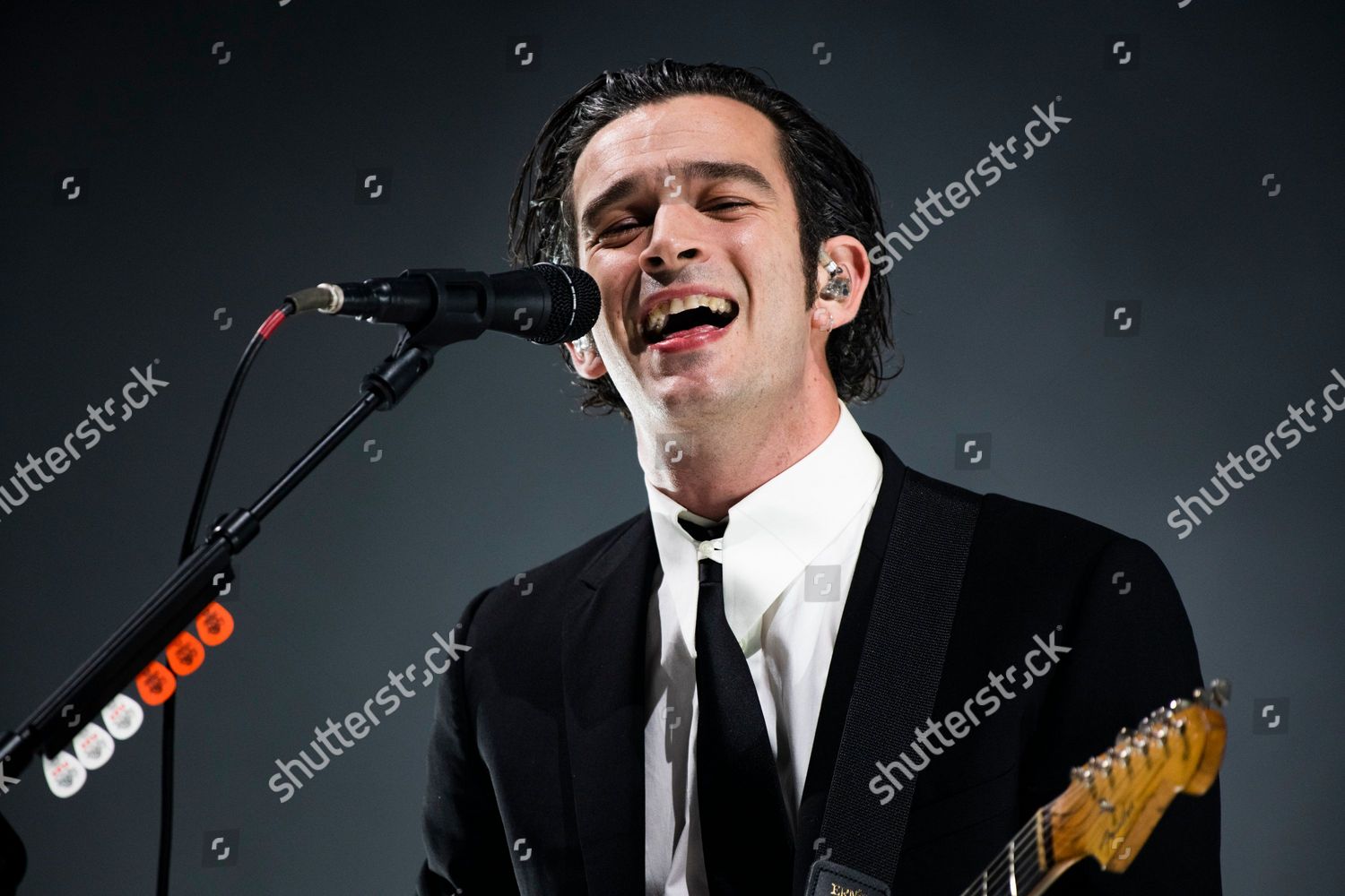 Lead Singer Matthew Matty Healy 1975 Editorial Stock Photo - Stock ...