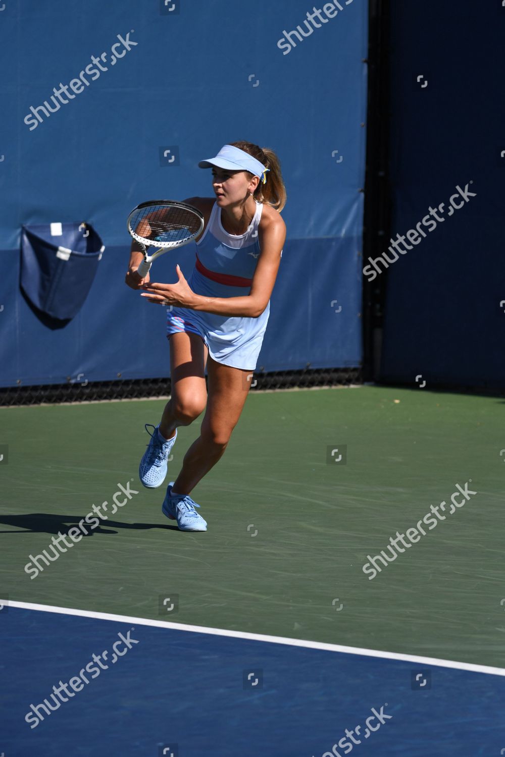 Belgian Maryna Zanevska Pictured Action During Editorial Stock Photo ...