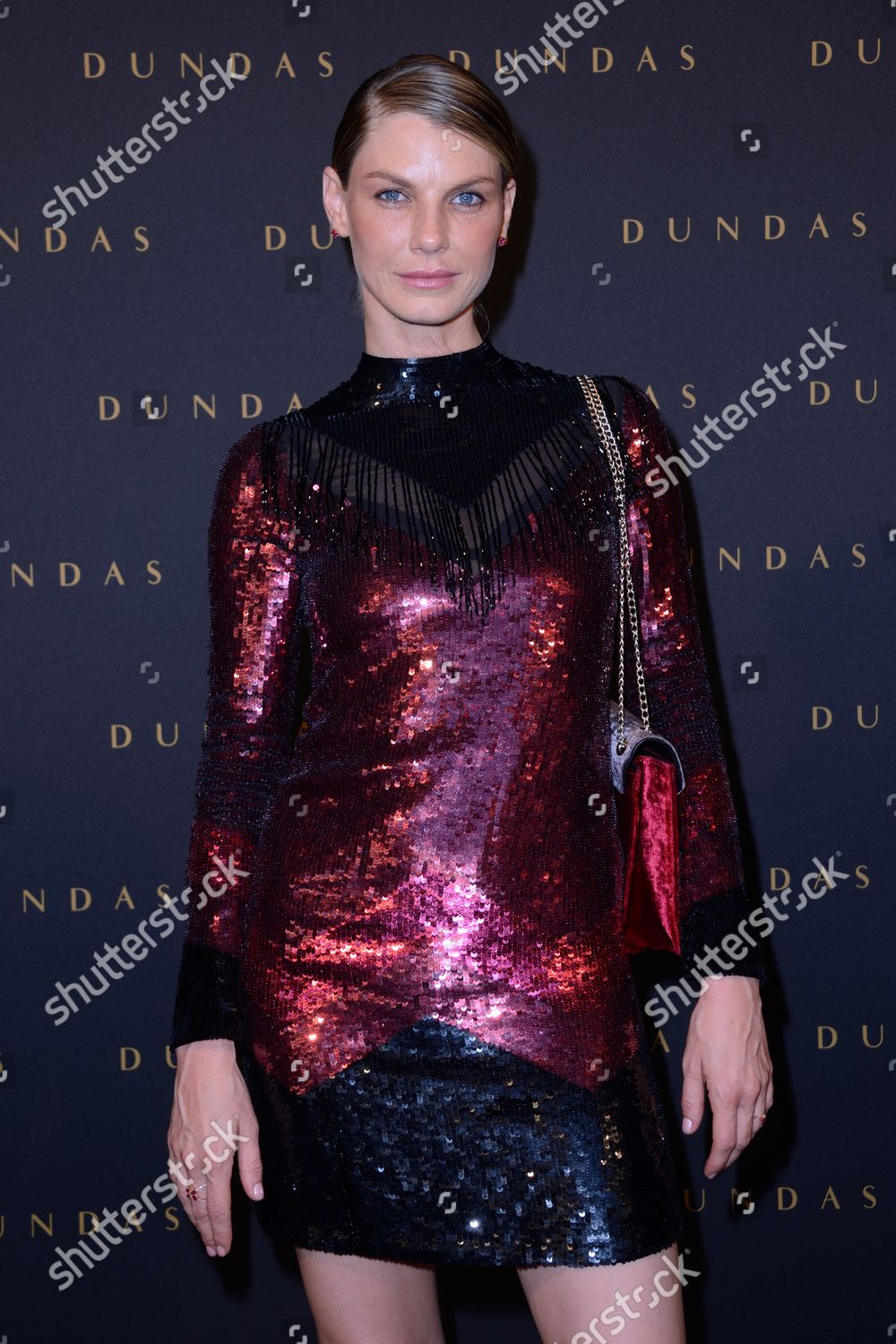 Angela Lindvall Attending Dundas D5 Haute Editorial Stock Photo - Stock ...