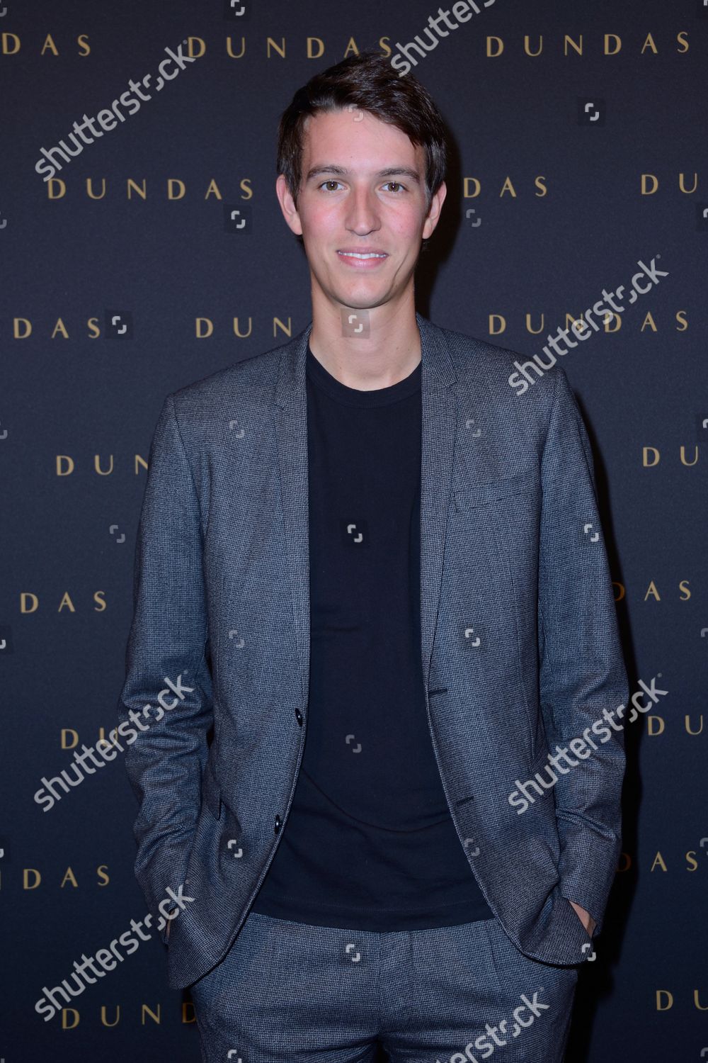 Alexandre Arnault Attending Dundas D5 Haute Editorial Stock Photo ...