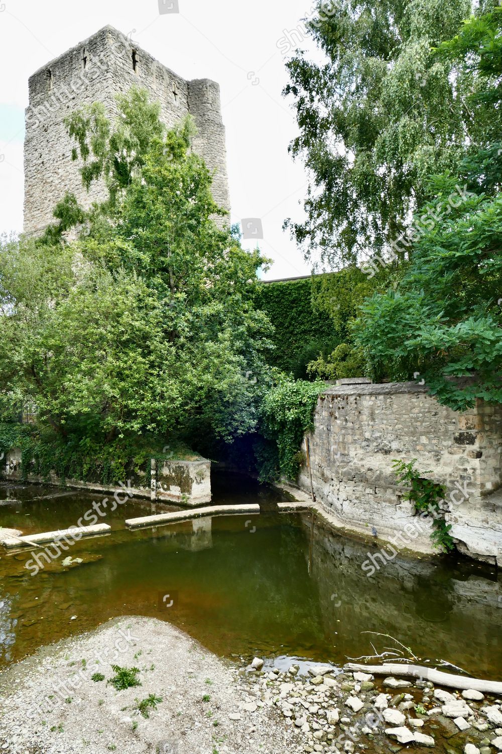 Castle Mill Stream By Historic Oxford Editorial Stock Photo - Stock ...