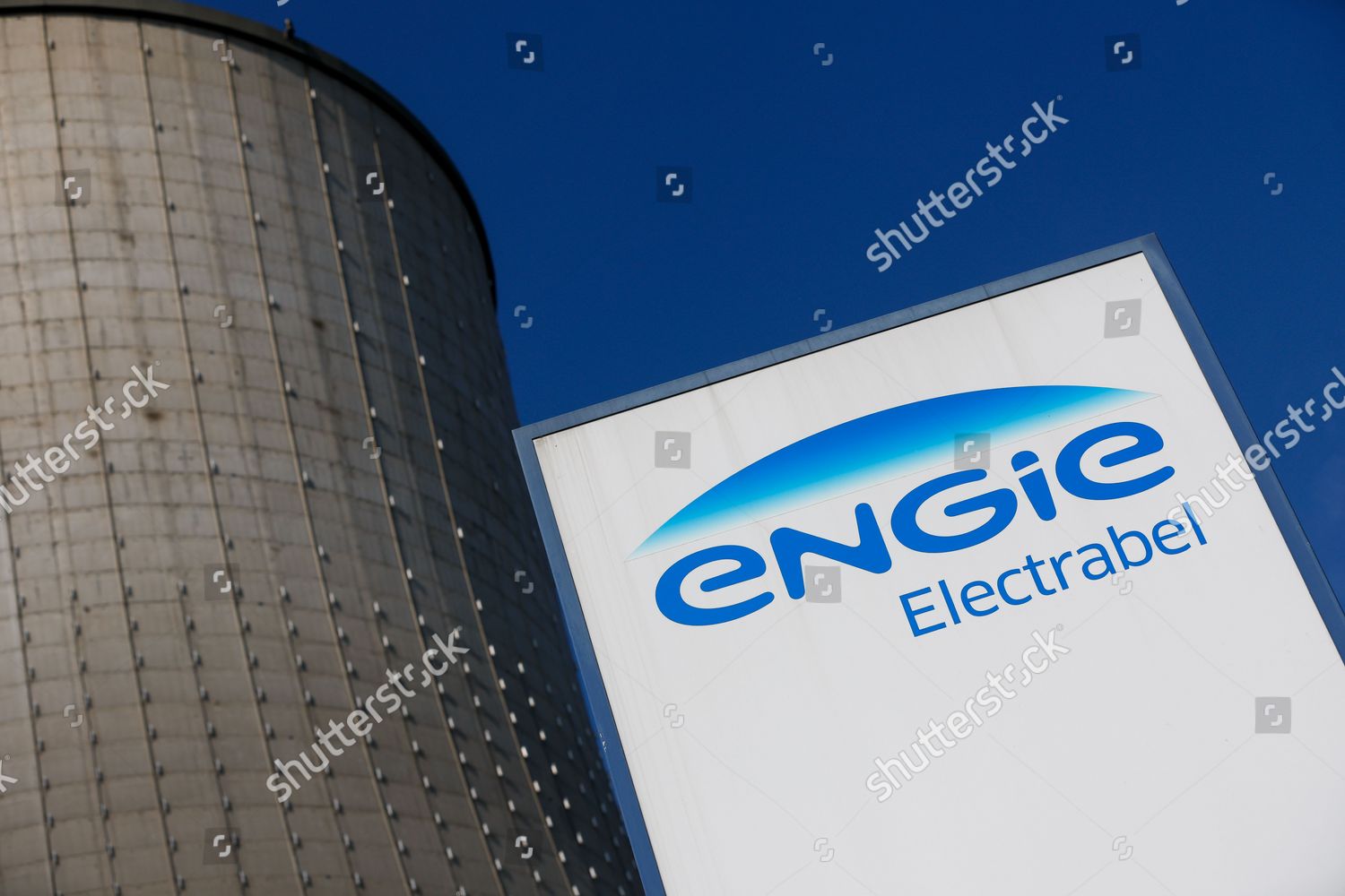 Engie Logo Front Centrale Natural Gas Editorial Stock Photo - Stock ...