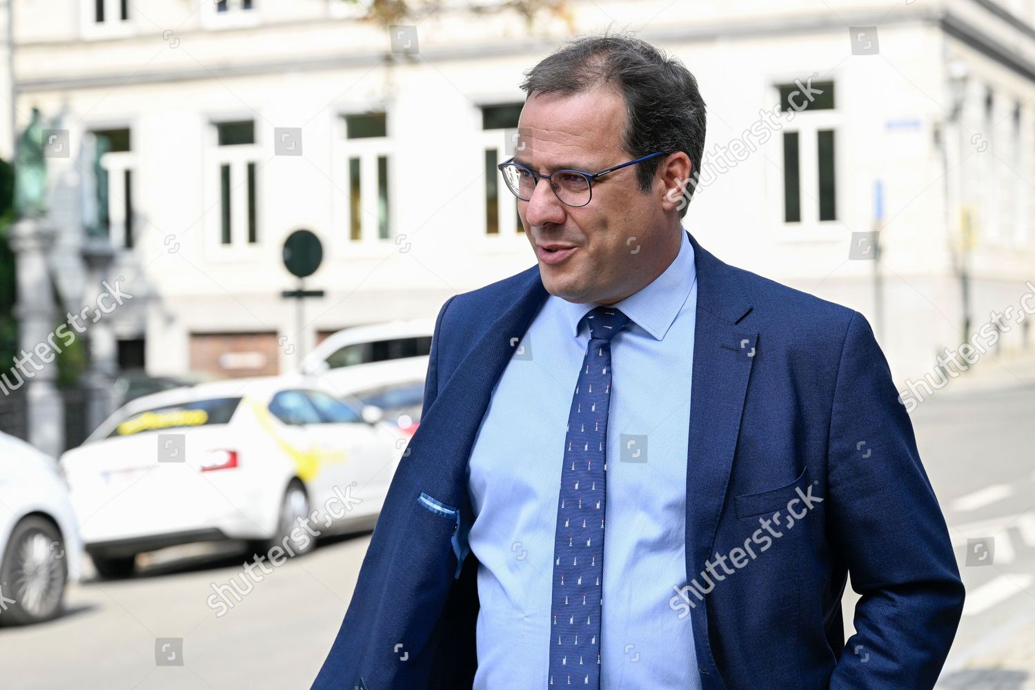 Minister Agriculture Smes David Clarinval Pictured Editorial Stock ...