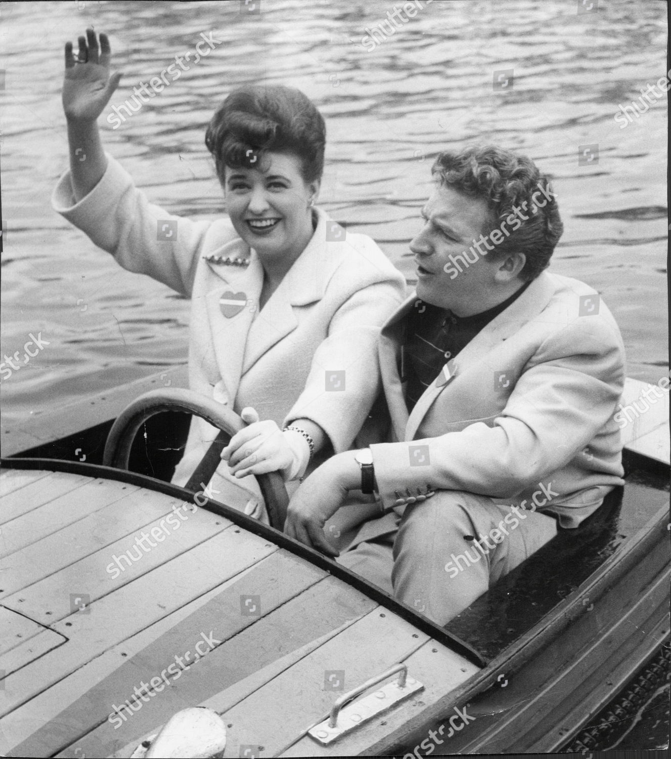 Peter Adamson Pat Phoenix Who Play Editorial Stock Photo - Stock Image ...