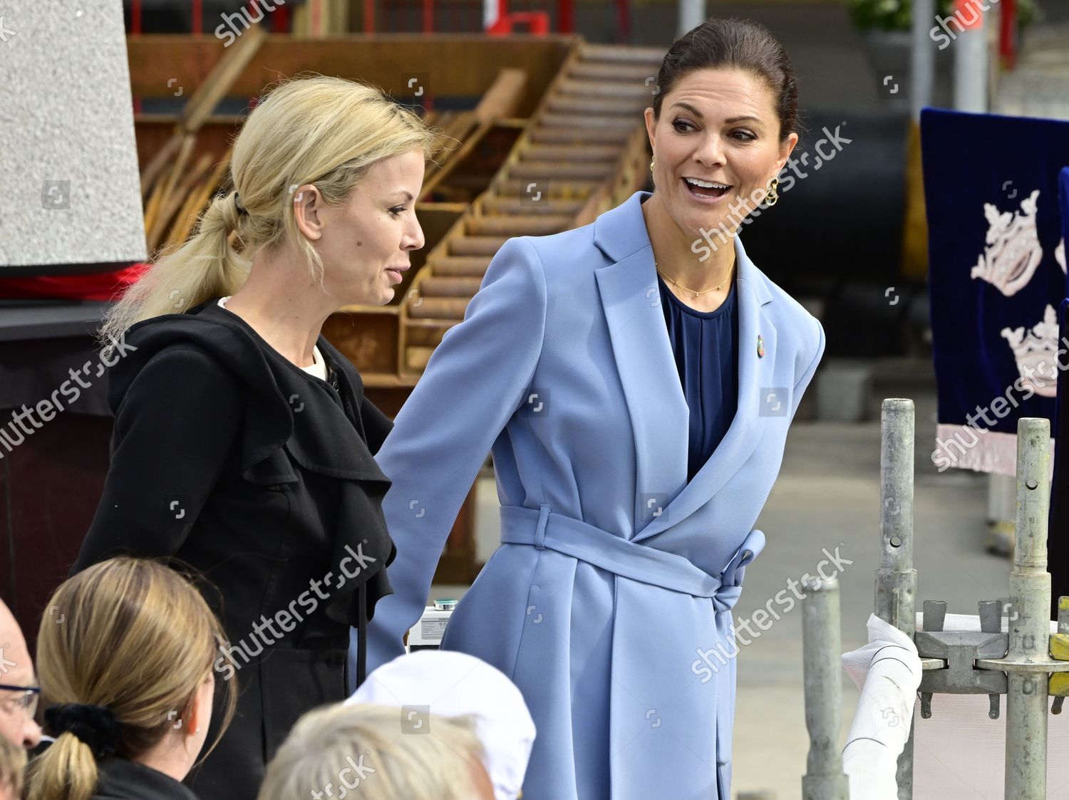 Crown Princess Victoria Together Finance Mayor Editorial Stock Photo ...