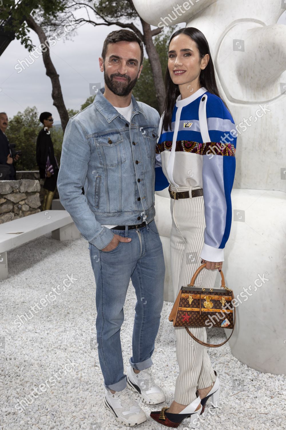 Jennifer Connelly Poses Nicolas Ghesquiere After Editorial Stock Photo ...