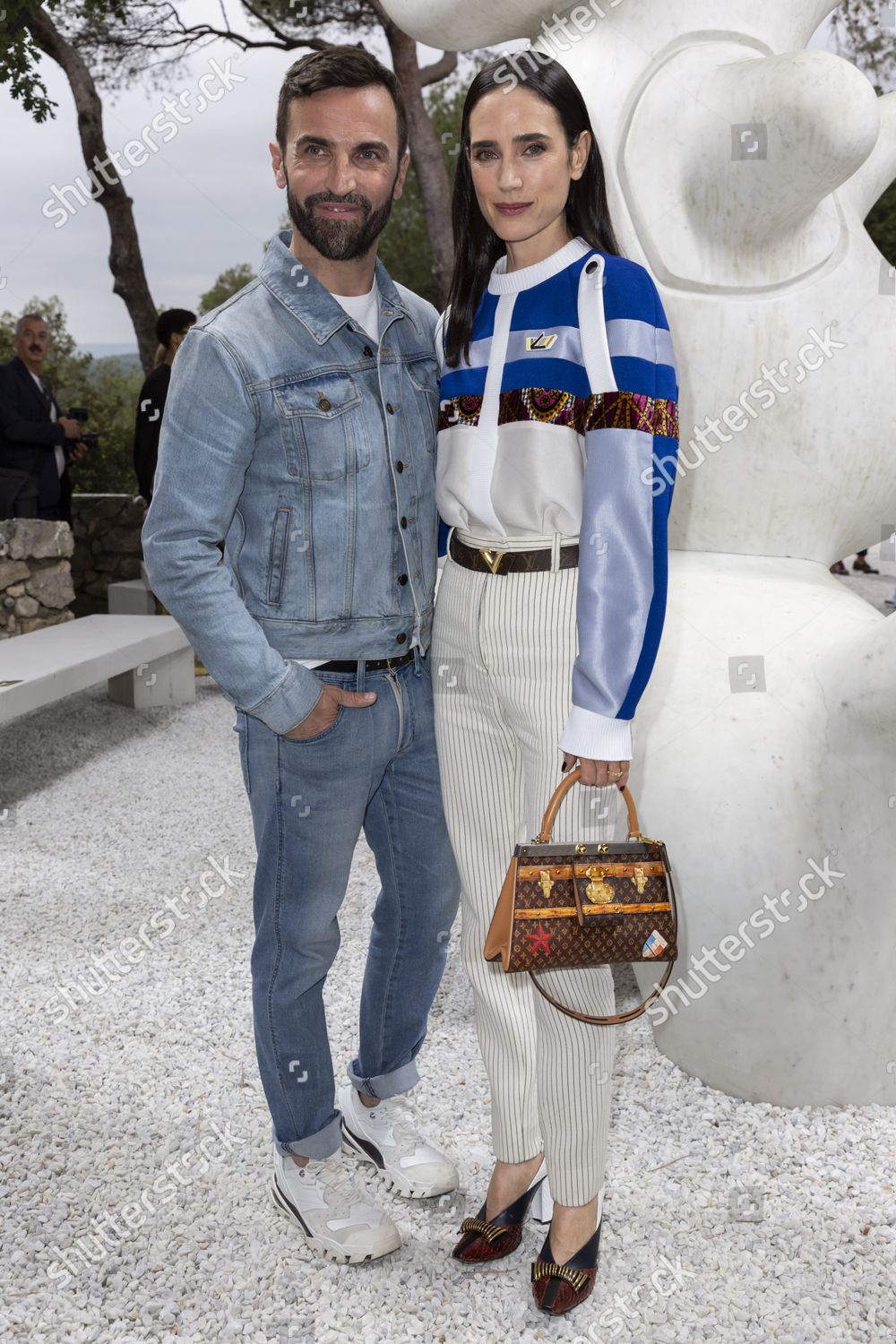 Jennifer Connelly Poses Nicolas Ghesquiere After Editorial Stock Photo ...