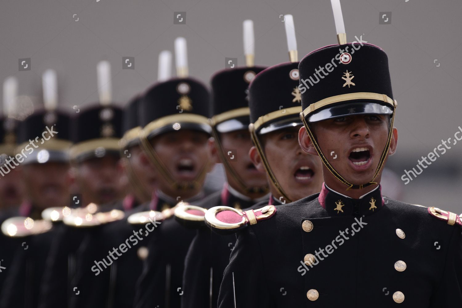 Army Cadets Take Part During Graduation Editorial Stock Photo - Stock ...
