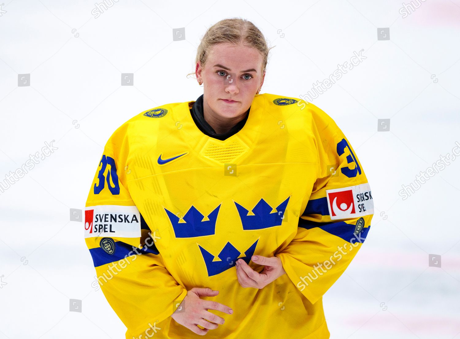 Goalkeeper Emma Soderberg Awarded Best Player Editorial Stock Photo ...