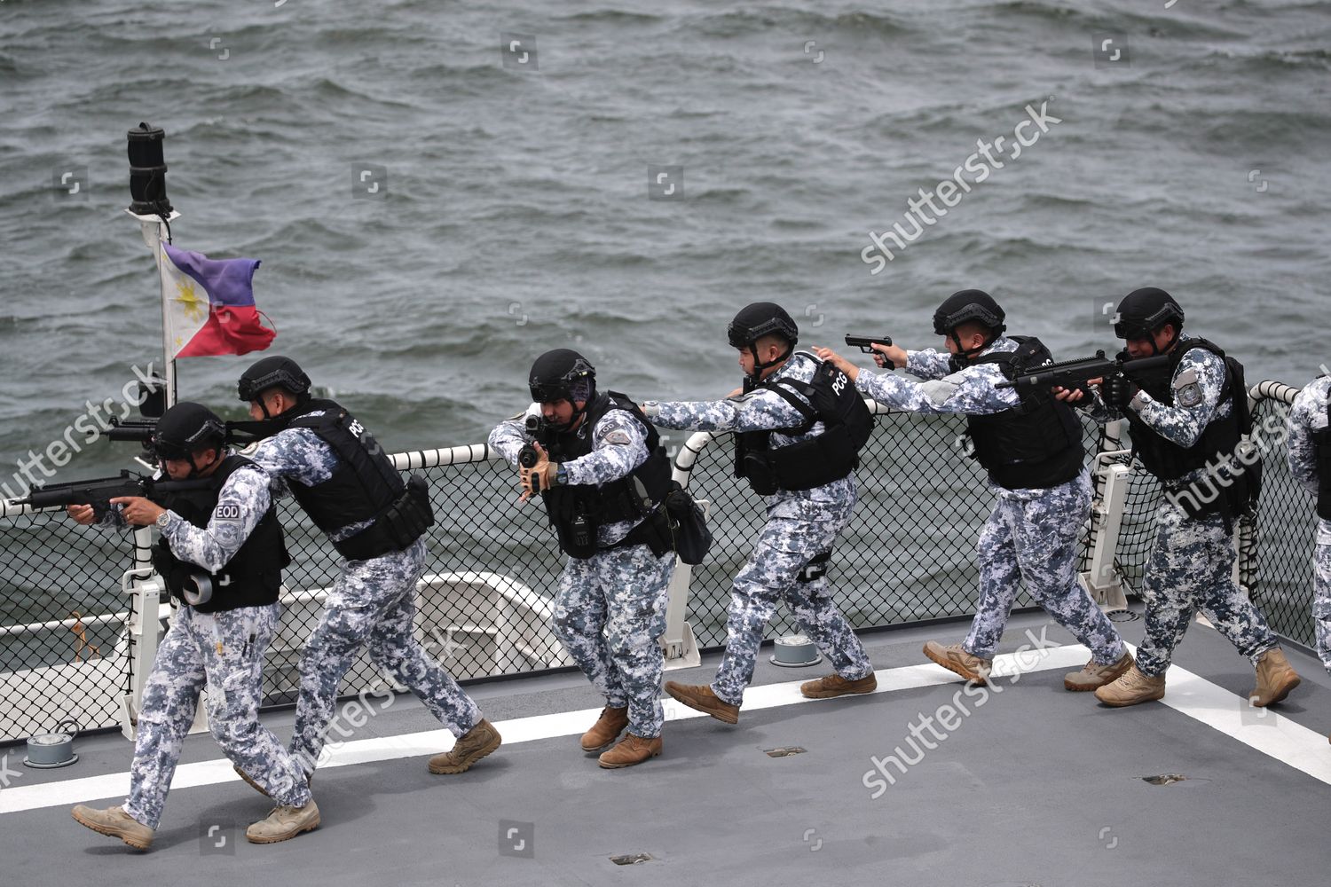 Elite Force Philippine Coast Guard Pcg Editorial Stock Photo - Stock ...