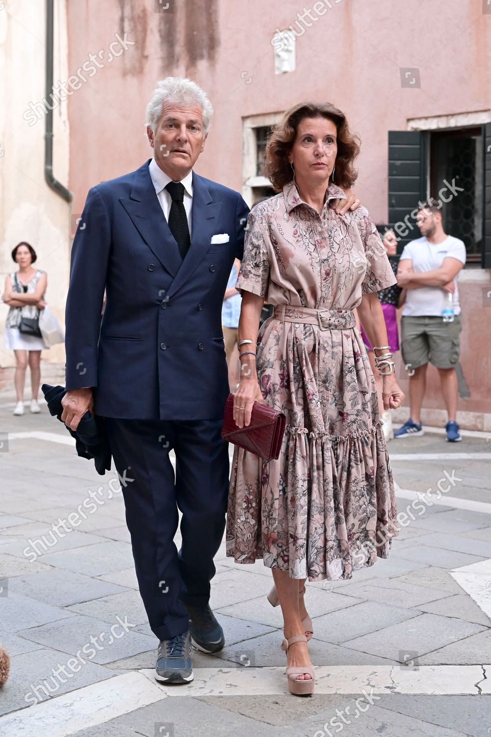 Alain Elkann Osanna Visconti Di Modrone Editorial Stock Photo - Stock ...