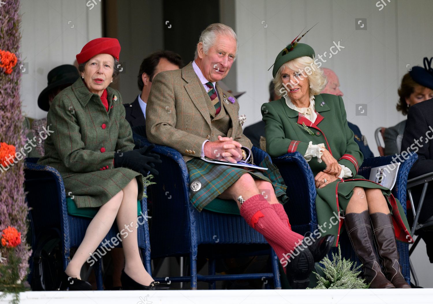 Princess Anne Prince Charles Camilla Duchess Editorial Stock Photo ...
