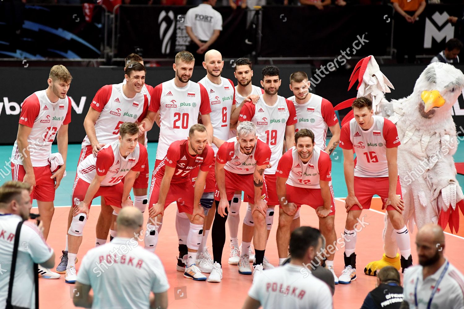 Polish Team During Fivb Volleyball Mens Editorial Stock Photo - Stock ...
