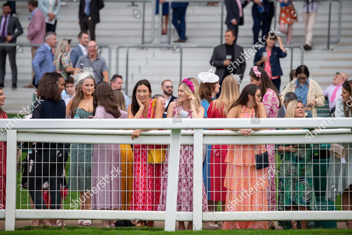 Racegoers Enjoying Their Day Ascot Races Editorial Stock Photo - Stock ...