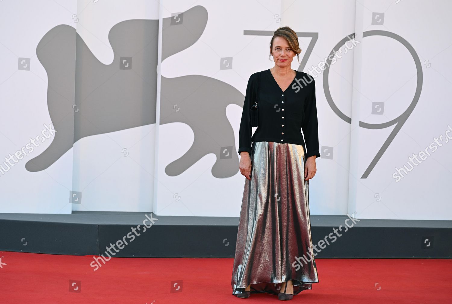 Actress Nathalie Boutefeu Arrives Premiere Un Editorial Stock Photo ...