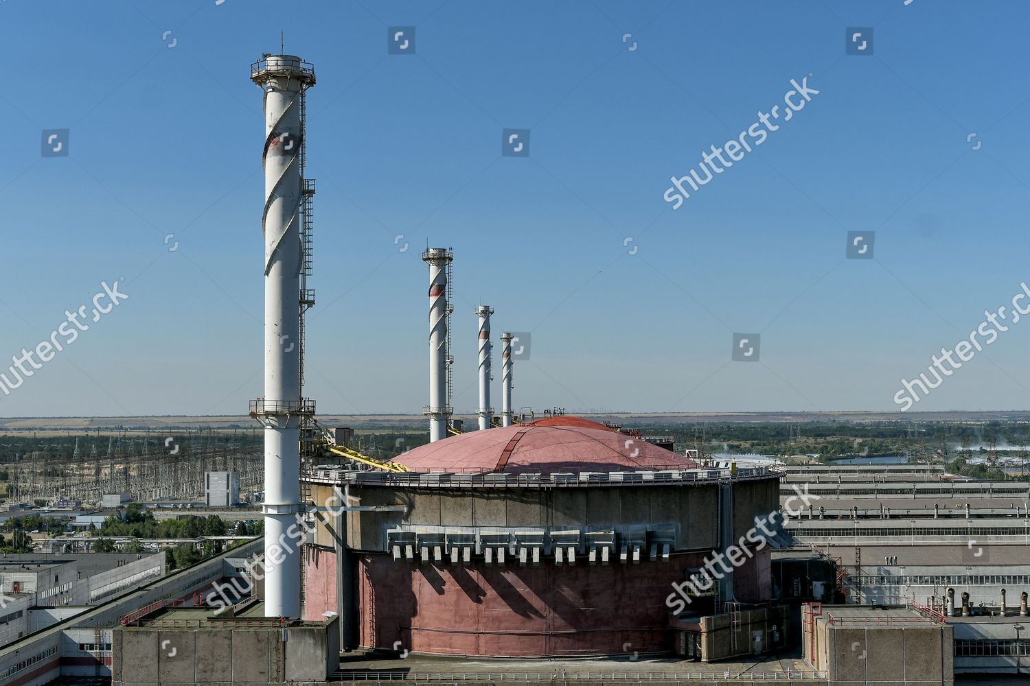 Cylindrical Domelike Structure Seen On Roof Editorial Stock Photo ...