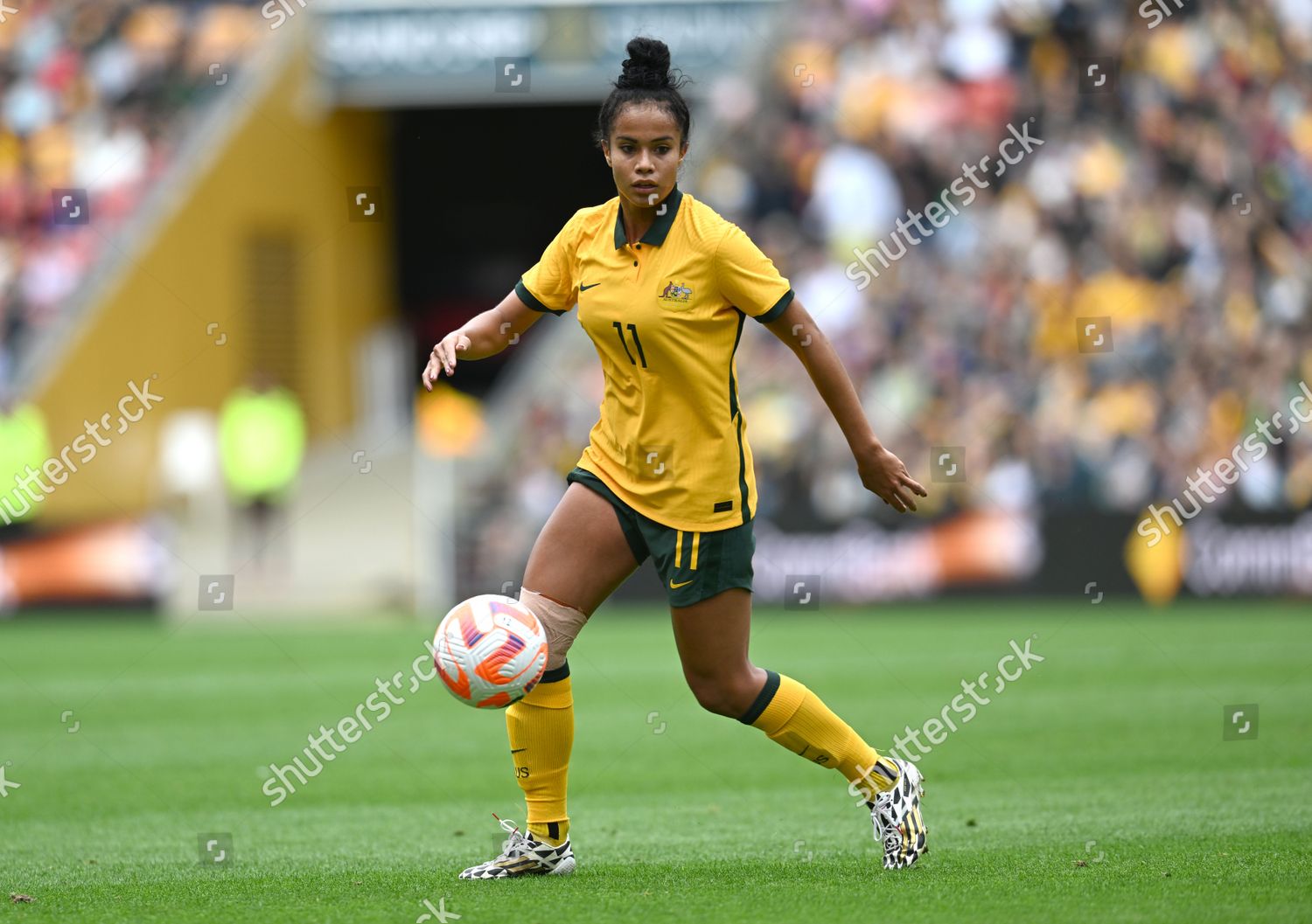 Mary Fowler Matildas Action During Womens Editorial Stock Photo - Stock ...