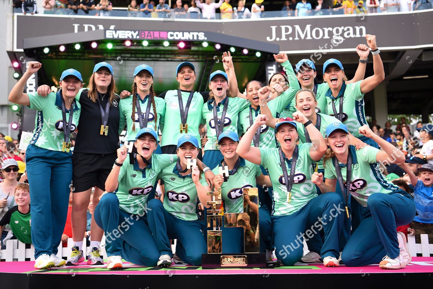 2022 Hundred Winners Oval Invincibles During Editorial Stock Photo ...