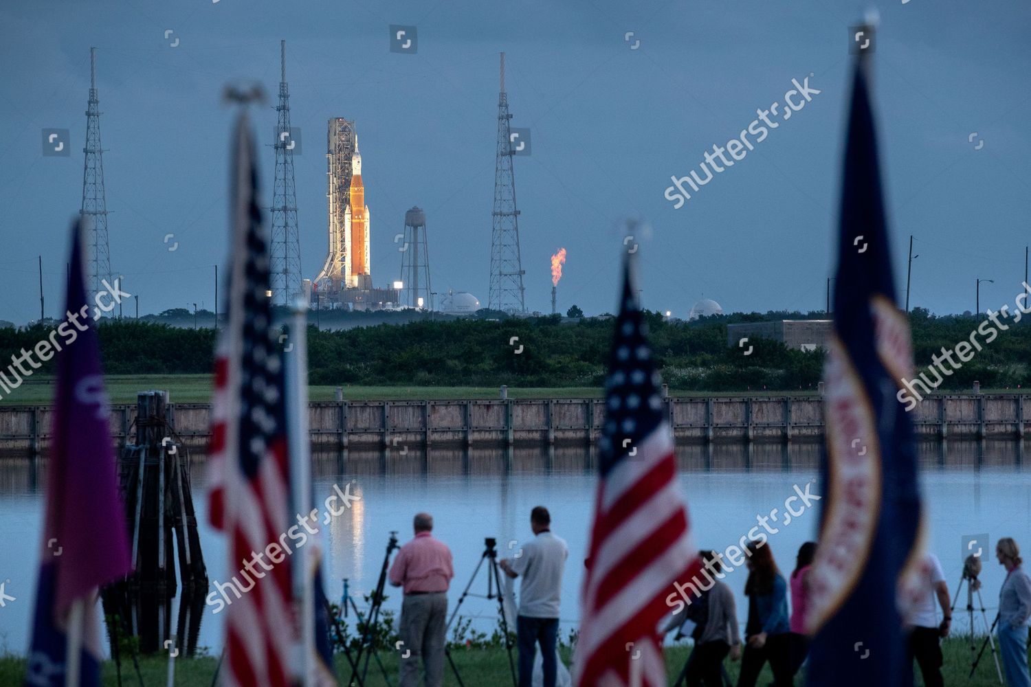 Sls Rocket Orion Capsule Part Artemis Editorial Stock Photo - Stock ...